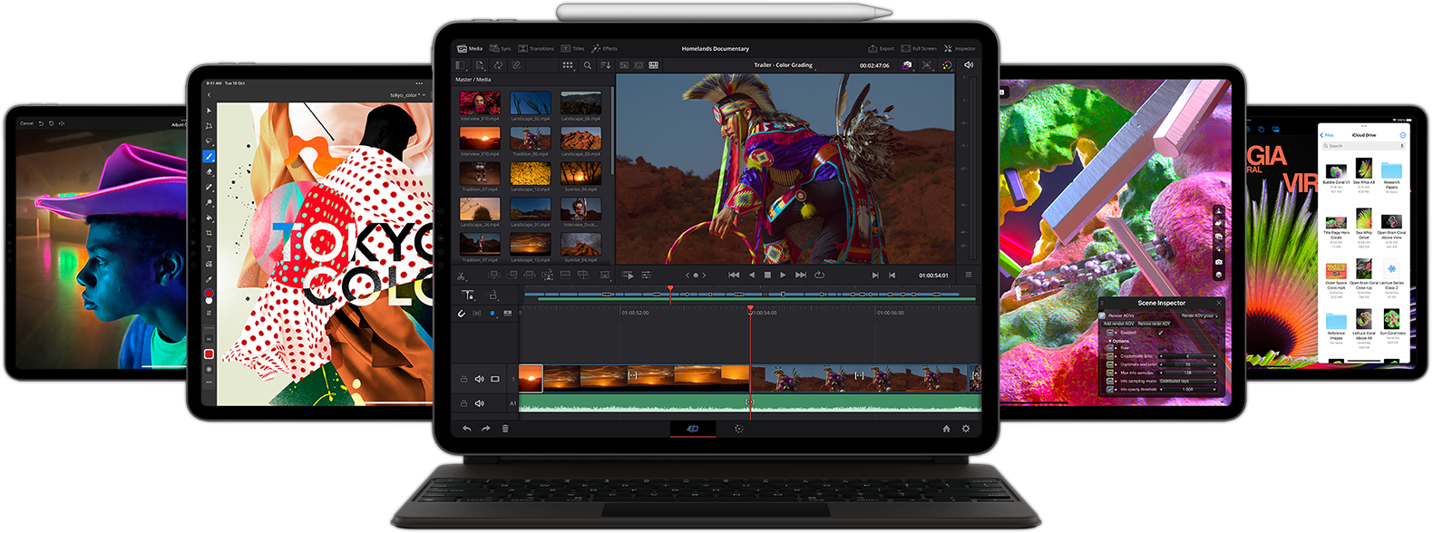 iPad Pro. Supercharged by M2. – Machines