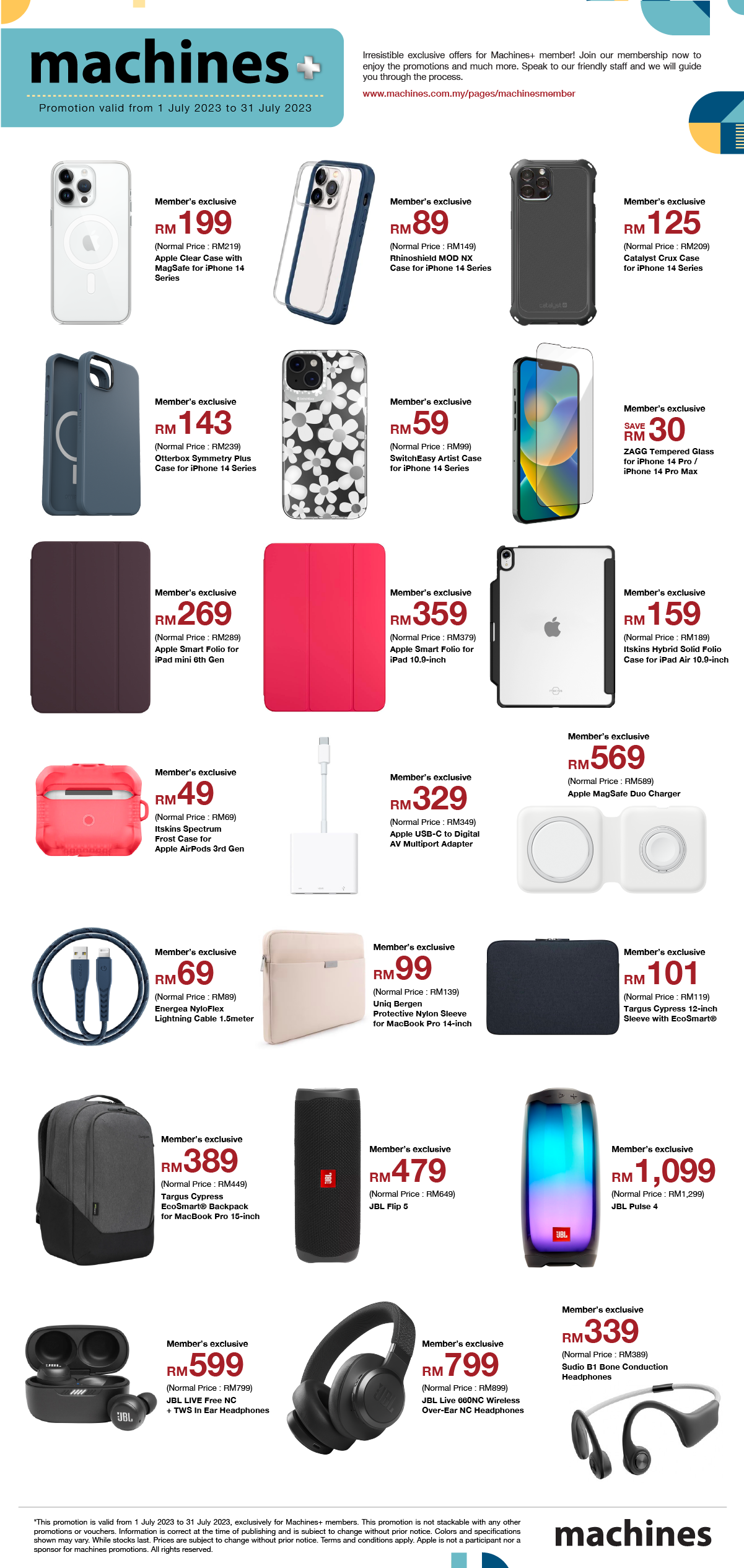 Machines+ Promotions